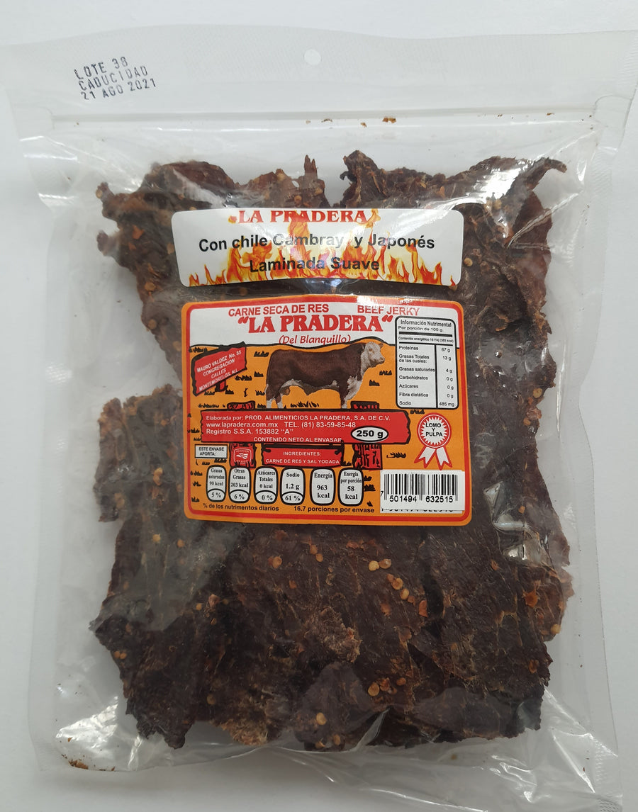 Tasajo Suave – Carne Seca La Pradera